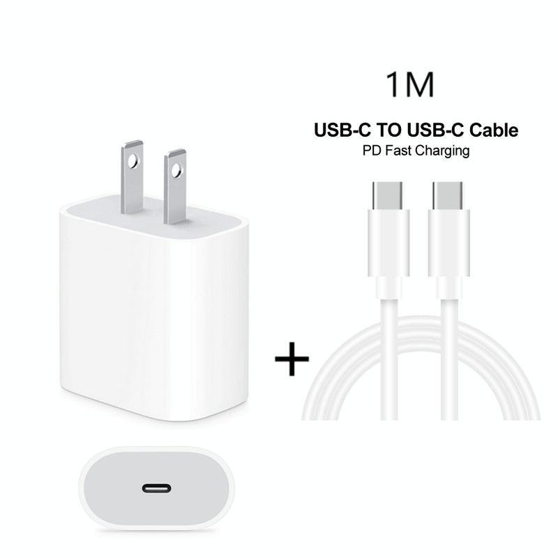 HiTech Land - 2 in 1 PD 20W Single USB-C / Type-C Port Travel Charger ...
