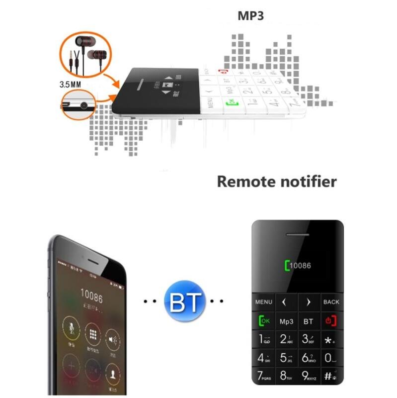 HiTech Land - AEKU Qmart Q5 Card Mobile Phone