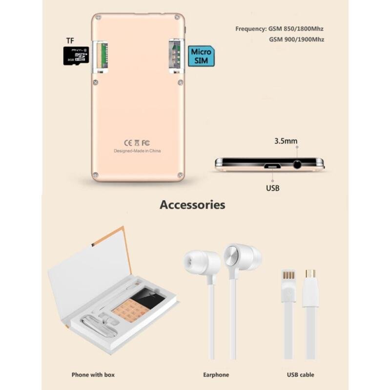 HiTech Land - AEKU Qmart Q5 Card Mobile Phone
