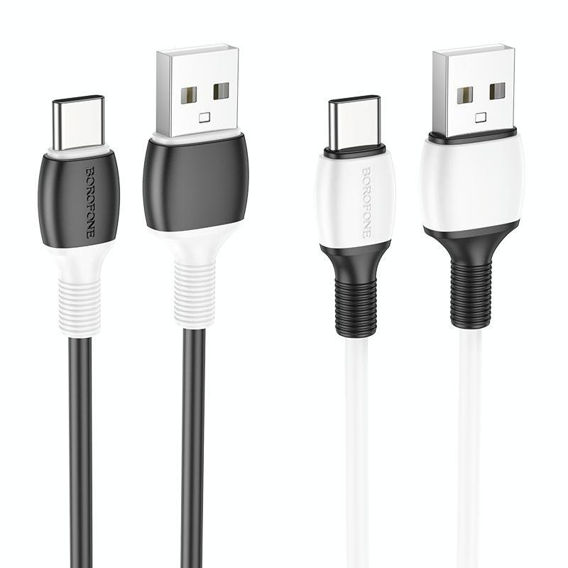 HiTech Land - Borofone BX84 1m 3A USB to USB-C / Type-C Rise Charging ...