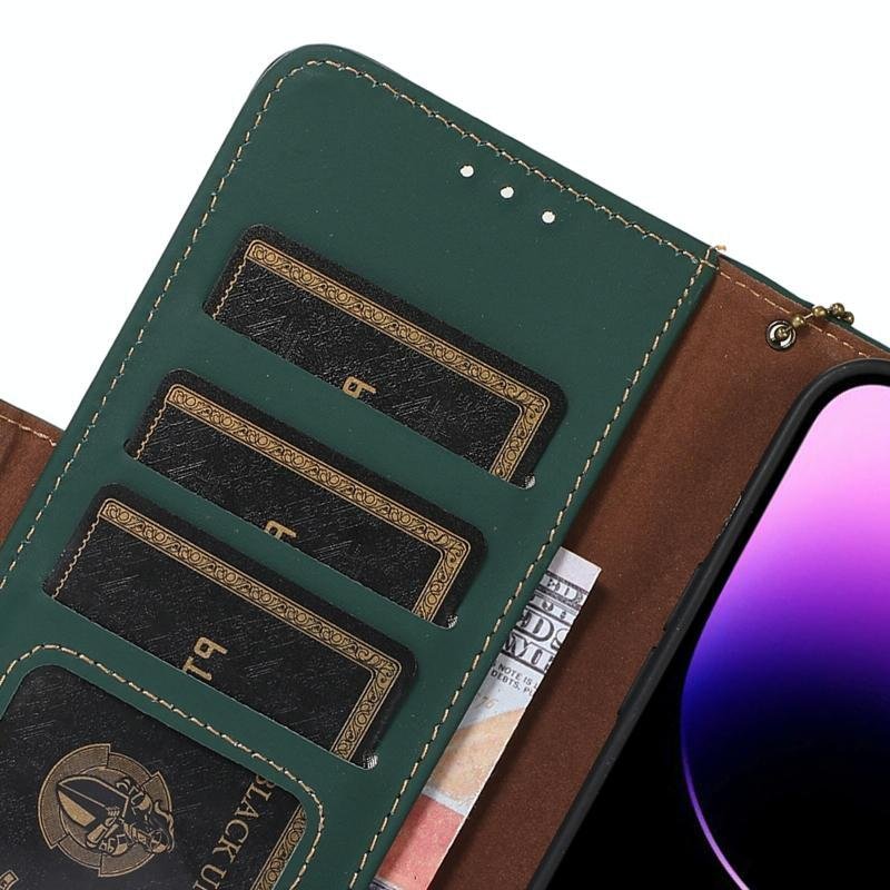 HiTech Land - For Honor 90 5G Genuine Leather Magnetic RFID Leather ...