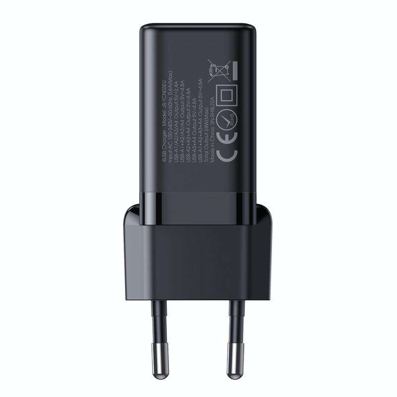 HiTech Land - JOYROOM JR-TCN03 4.8A 24W 4 USB Ports Charger