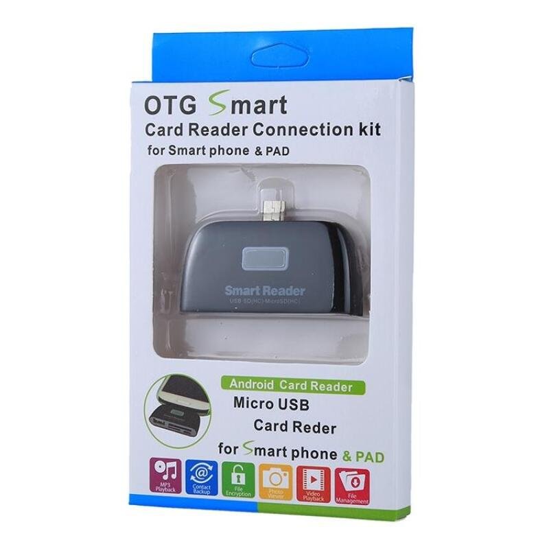 HiTech Land - Micro SD + SD + USB 2.0 + Micro USB Port to Micro USB OTG ...