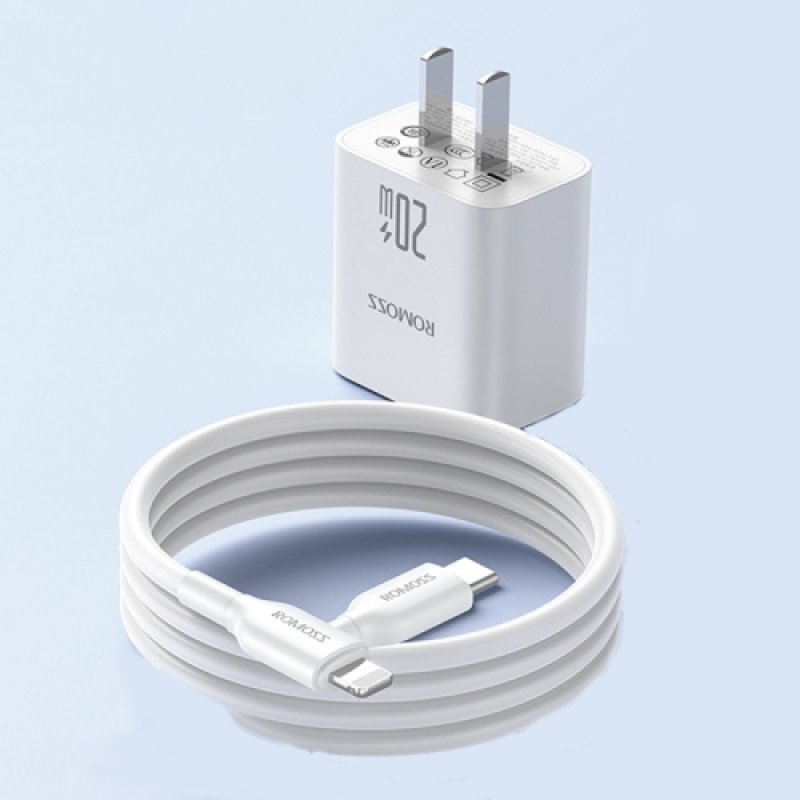 HiTech Land - ROMOSS AC20RA PD 20W Type-C/USB-C Charger Adapter CN Wall ...
