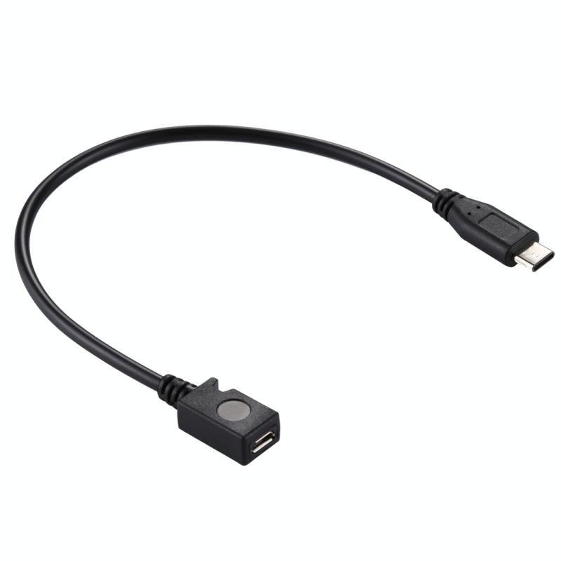 HiTech Land - USB-C / Type-C 3.0 Male to Micro USB Female Cable Adapter